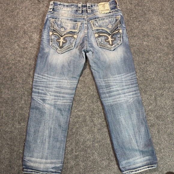 Rock Revival | Jeans | Rock Revival Mens Jeans 33x3 Embellished ...